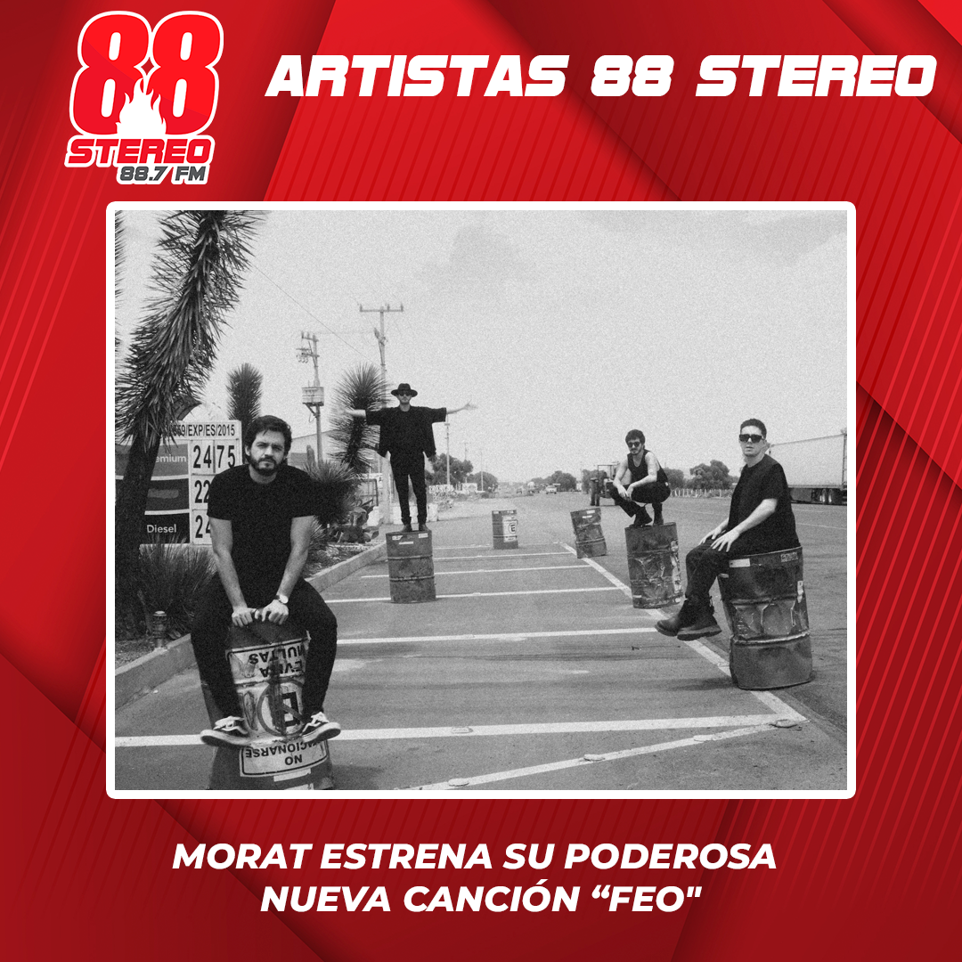 MORAT estrena su poderosa nueva canción “FEO" - 88 Stereo